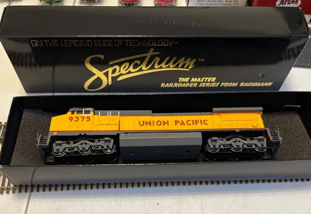 LOCOMOTIVE ÉCHELLE SPECTRUM Bachmann Union Pacific 8-40 CW #9375 86025 ...
