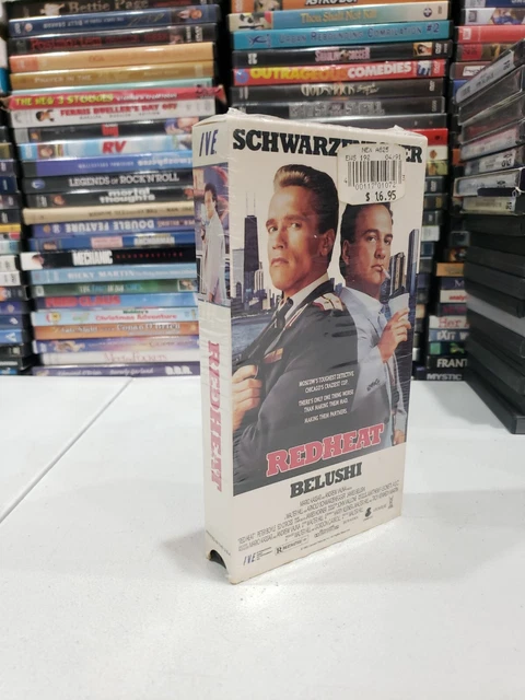 RED HEAT VHS Video Arnold Schwarzenegger James Belushi 🇺🇲 BUY 2 GET 1 ...