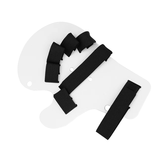 (WHITE)HAND SPLINT TRAINING Support Finger Orthotics Extended Type ...