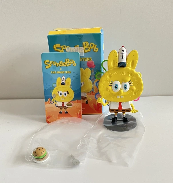 POP MART LABUBU The Monsters SpongeBob Blind Box Figure Toy Champion ...