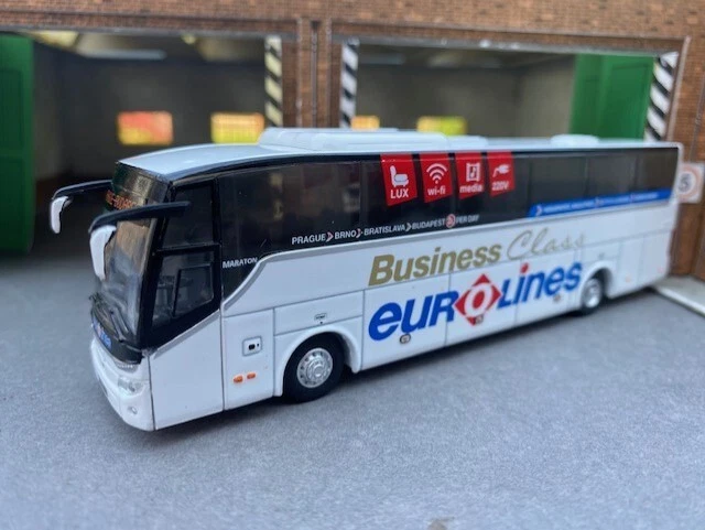 ICONIC REPLICA 1/87TH Temsa Maraton Coach Eurolines £49.95 - PicClick UK