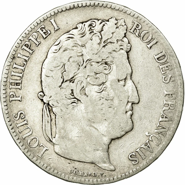 [#74673] PIÈCE, FRANCE, Louis-Philippe, 5 Francs, 1834, La Rochelle, VF ...