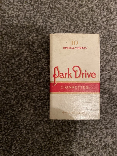 TOBACCO PACKET (EMPTY), Gallaher, 10 Park Drive Cigarettes, 1977-1981 £ ...