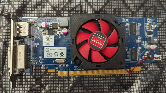 AMD RADEON ATI 102-C26405 (B) DVI/Disp port 1GB Low Profile Graphics ...