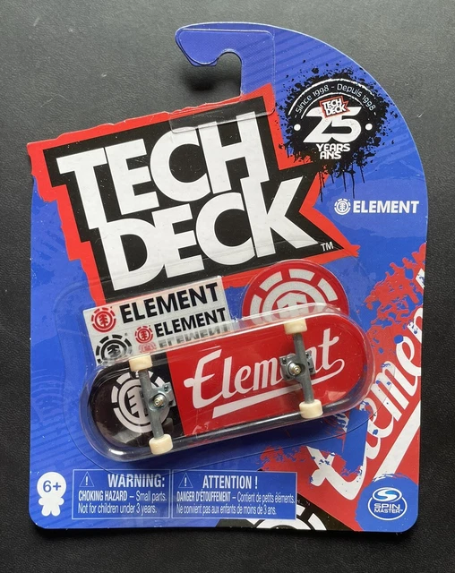 TECH DECK ELEMENT 25th Anniversary Limited Edition Fingerboard ...