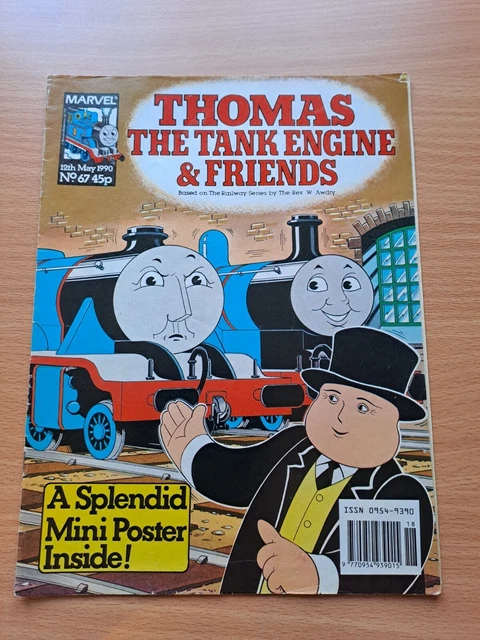 THOMAS THE TANK Engine And Friends Marvel Magazine Comic Issue No. 67 May 1990 £2.00 - PicClick UK