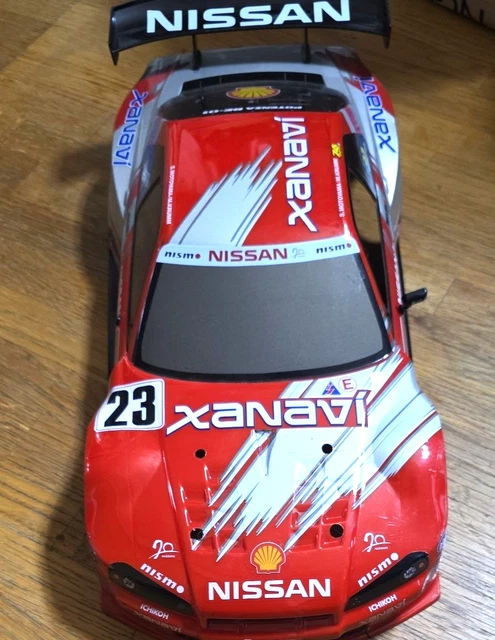 NISSAN SKYLINE XANAVI Nismo GT-R RC Car Body Shell Only 1:10 All Painted TAMIYA £120.92 ...