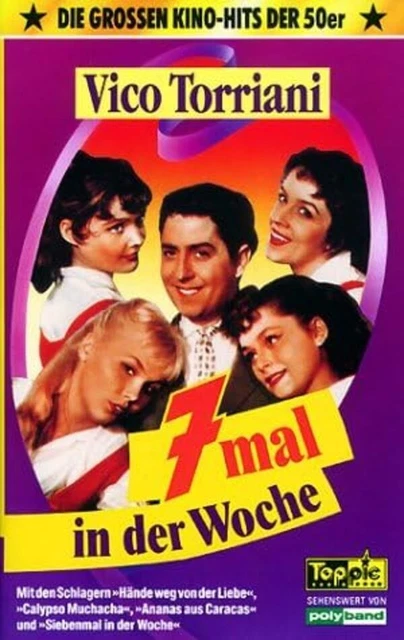 7 MAL IN der Woche - VICO TORRIANI - TOPPIC VHS RARITÄT guter Zustand ...