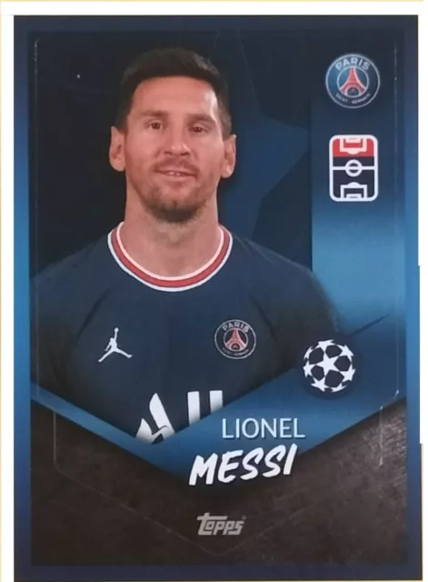 TOPPS UEFA CHAMPIONS League 2021/22 Lionel Messi Sticker No 99 EUR 2,98 ... TOPPS UEFA CHAMPIONS League 2021/22 Lionel Messi Sticker No 99 EUR 2,98 ...