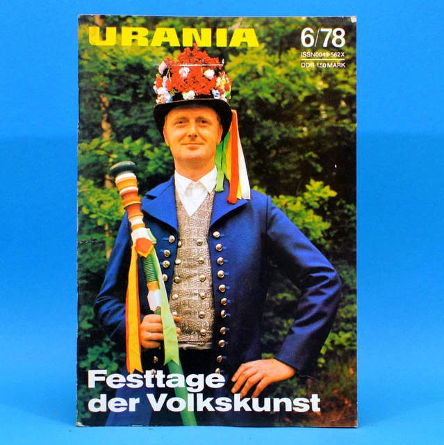 URANIA 6-1978 DDR Folklore Neutronenwaffen Tharandt Paulinzella Frankfurt BUMAR EUR 6,99 ...