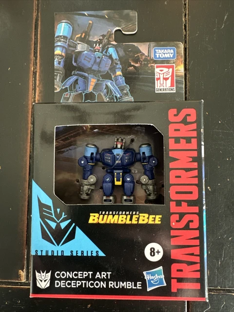 TRANSFORMERS STUDIO SERIES Decepticon Rumble Core Class Bumblebee Movie ...