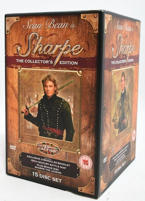 SHARPE THE COLLECTOR'S Edition 15 Disc Boxed Set (Sean Bean) EUR 14,68 ...