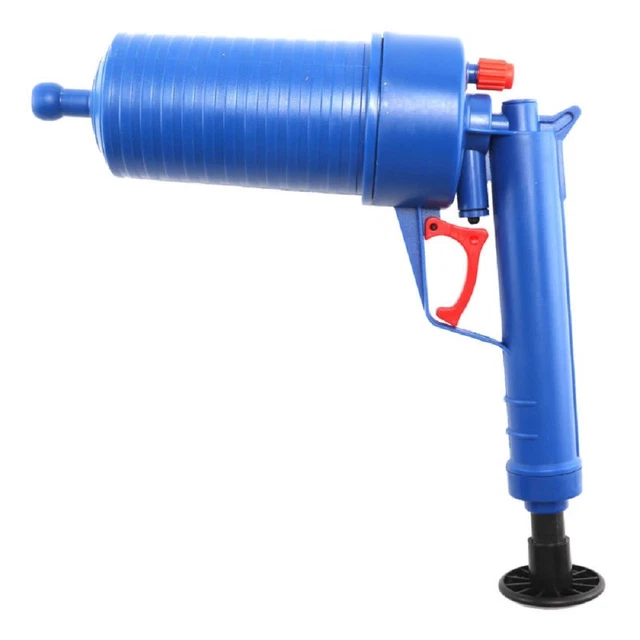 AIR PUMP DRAIN Blaster Unblocker Sink Plunger Bath Toilet Blockage ...