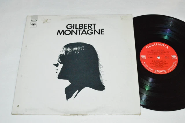 GILBERT MONTAGNE SELF-TITLED LP 1971 Columbia Canada ES-90077 Pop Vocal ...