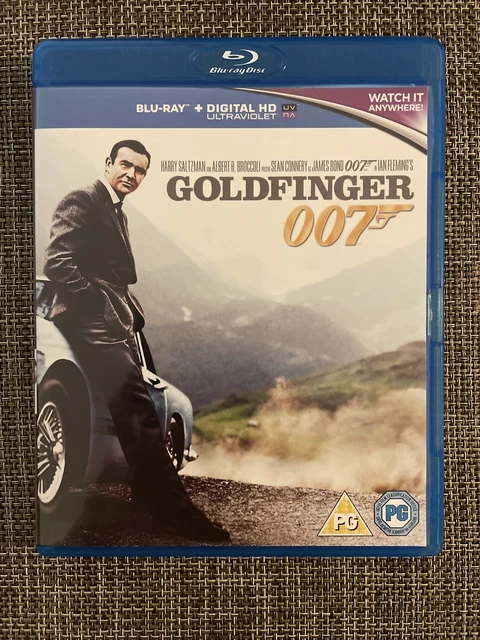 JAMES BOND SEAN CONNERY SPY ESPIONAGE 007 Goldfinger Blu-Ray Disc £3.45 - PicClick UK