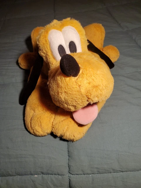 DISNEY STORE EXCLUSIVE Pluto Plush, Officially Stamped, Large 16", Super Soft £18.94 - PicClick UK