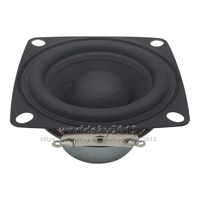 2& INCH 53MM 4/8Ohm 12W Full Range Speaker Driver Desktop Wideband ...