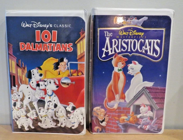 NASTRI VHS WALT Disney's Masterpiece/Classics 101 Dalmati e gli ...