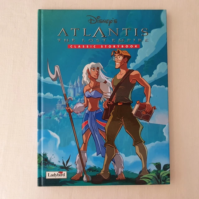 DISNEY'S ATLANTIS THE Lost Empire Classic Storybook (Hardcover 2001 ...