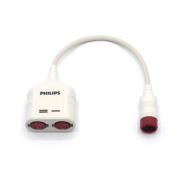 PHILIPS DUAL INVASIVE Blood Pressure (IBP) Adapter, Model# 989803199741 ...