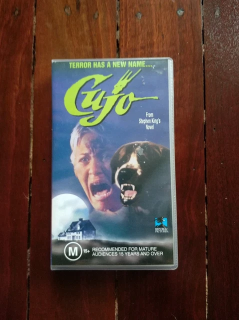 STEPHEN KING CUJO VHS $29.99 - PicClick AU