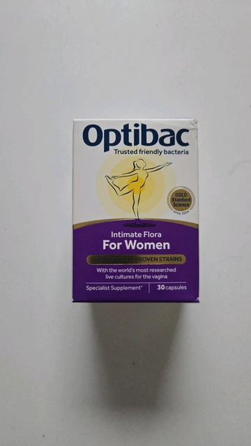 OPTIBAC PROBIOTICS | Intimate Flora For Women | 30 Capsules £15.56 ...