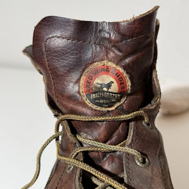 IRISH SETTER RED Wing Ashby Boots Men’s Size 10.5 Lace Up Leather Brown ...