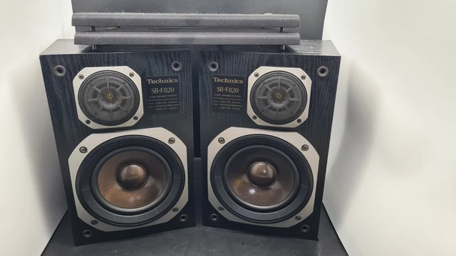 TECHNICS SB-F820 VINTAGE 2-Way Speakers 8 ohm 60w £49.99 - PicClick UK
