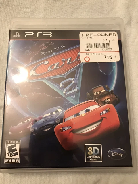 CARS 2: THE Video Game SONY DISNEY PIXAR PlayStation 3 PS3 CIB RACING ...