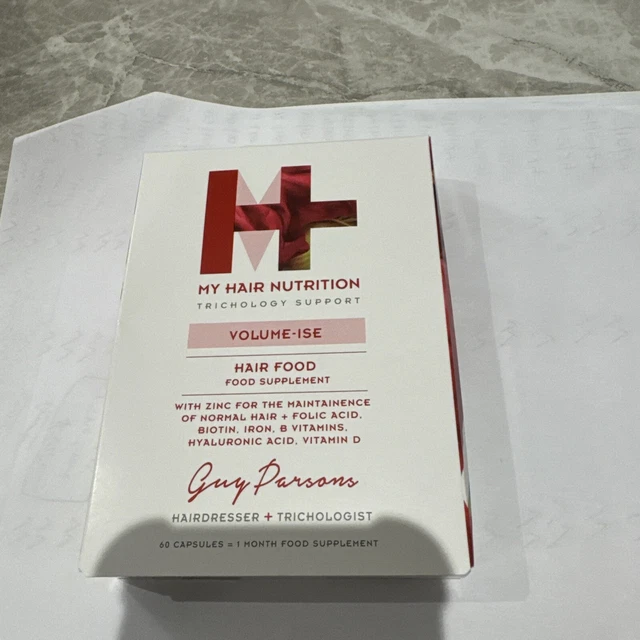 MY HAIR NUTRITION VOLUME-ISE Hair food Supplement - 180 Capsules £20.00 ...