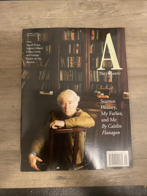 THE ATLANTIC MAGAZINE- JANUARY 2025- SEAMUS HEANEY TRUMP JOE ROGAN $16. ...