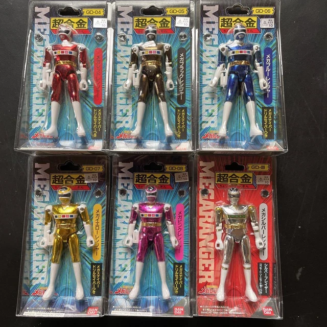 FIGURINE COMPLÈTE POWER Rangers In Space Megaranger chogokin 6p BANDAI ...