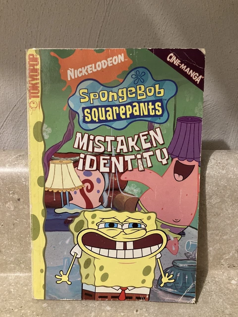 SPONGEBOB SQUAREPANTS MISTAKEN Identity Cine-Manga Tokyopop Book ...