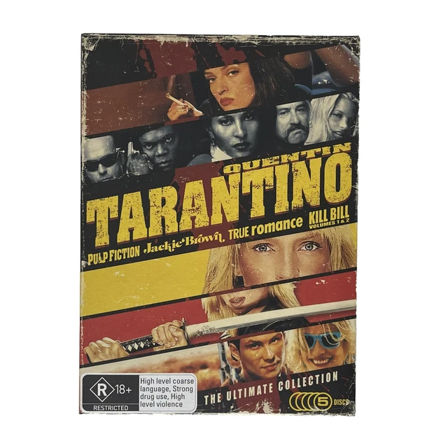 QUENTIN TARANTINO THE Ultimate Collection DVD Box Set 5 Disc R18+ Like ...