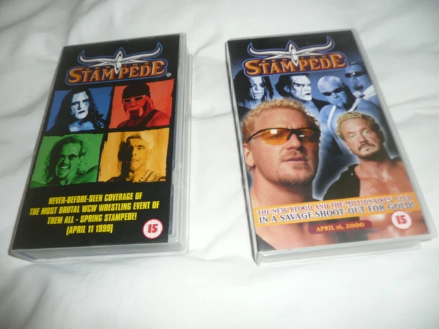 2 WCW/NWO vhs tapes SPRING STAMPEDE 1999 & 2000 £10.00 - PicClick UK