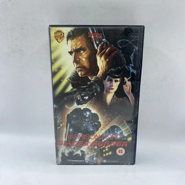 BLADE RUNNER VHS 1989 Original Theatrical Cut Warner Bros PAL £12.95 ...