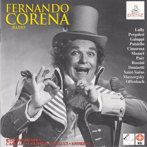 FERNANDO CORENA ORCHESTRA Della Radio Televisione Della Svizzera ...