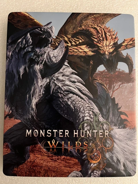 MONSTER HUNTER WILDS Custom-Made G2 Steelbook Case PS5/XBOX (NO GAME ...