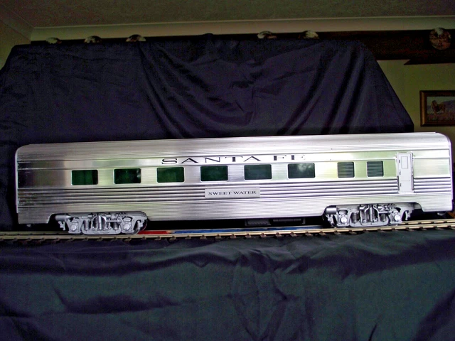 ARISTOCRAFT TRAINS G scale Santa Fe Streamline car £156.68 - PicClick UK