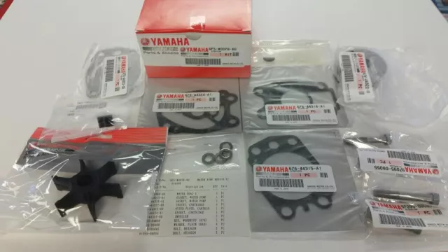 Yamaha Outboard Water Pump Impeller Kit C40hp 6f5 W0078 A0 00 31 08