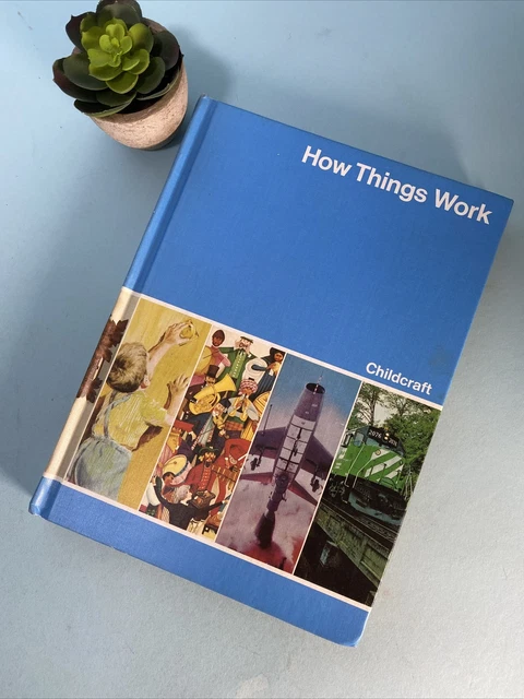 VINTAGE CHILDCRAFT THE How and Why, How Things Work Book Vol 7 ...