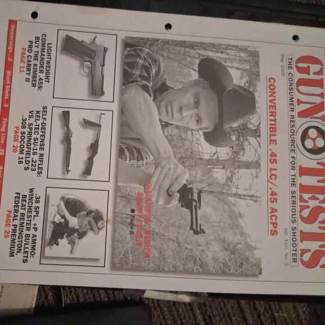 GUN TESTS MAGAZINE Feb, Apr, May, June, 2004 Plus More ! Mint! £5.72 ...