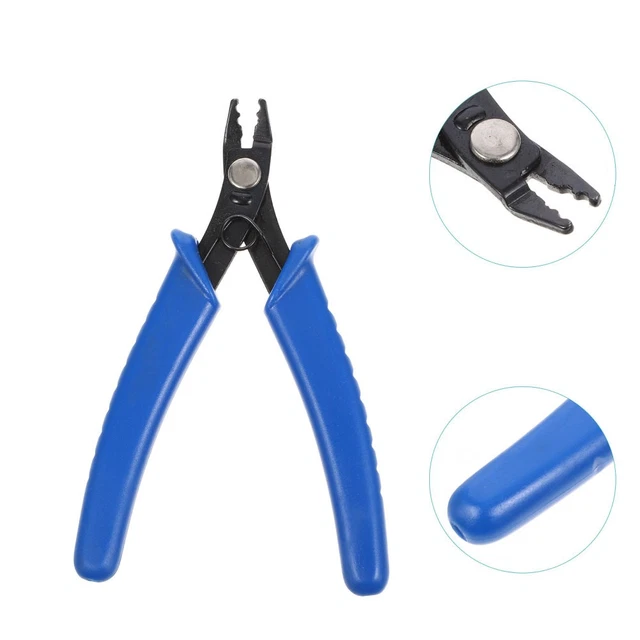 MINI BEAD CRIMPING Pliers Carbon Steel Crimper Tool for DIY Craft ...