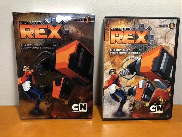 GENERATOR REX, VOL. 1 (DVD, 2010, 2-Disc Set) Complete With Slipcover ...