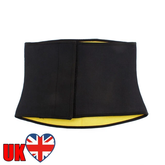 WAIST TRAINER NEOPRENE Body Shaper Adjustable Sweat Band for Women ...