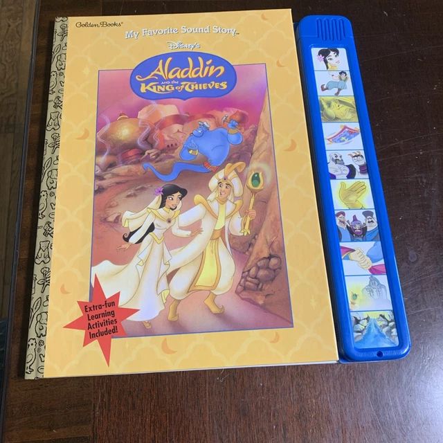 DISNEY'S GOLDEN Book Aladdin & The King of Thieves My Favorite Sound ...