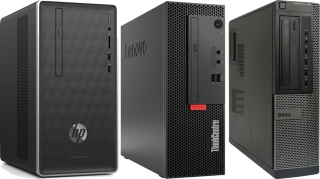 DELL/HP COMPUTER PC Desktop Intel i3/i5/i7 16GB Ram 480GB SSD 1TB ...