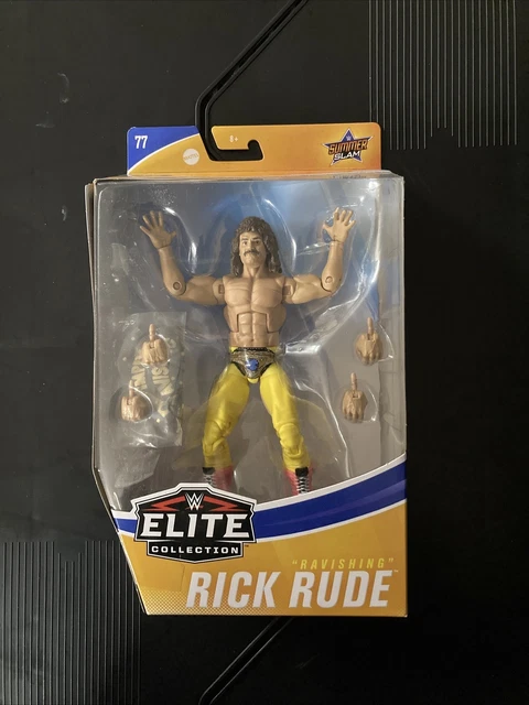 *CHASE* WWE RAVISHING Rick Rude Elite 77 *RARE* Figurine articulée WWF ...