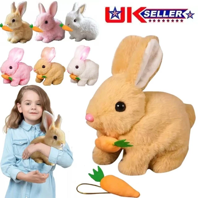 BUNBY, MY REALISTIC Bunny Toy, Plush Interactive Bunny Robot for ...