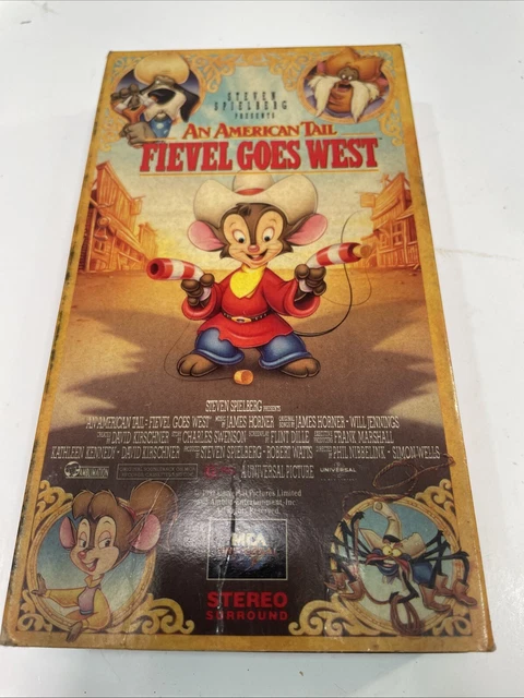 AN AMERICAN TAIL: Fievel Goes West VHS (MCA 1992) Used £6.68 - PicClick UK